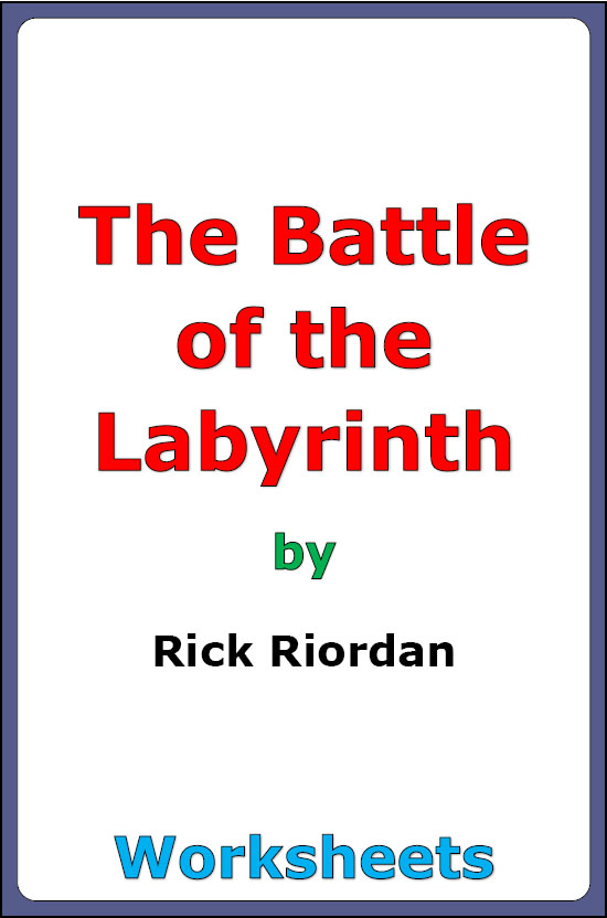 Rick Riordan "The Battle of the Labyrinth" worksheets | Made By Teachers