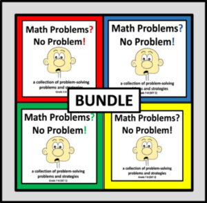 Math Problems? No Problem! (Grade 5-8 Bundle) | Made By Teachers