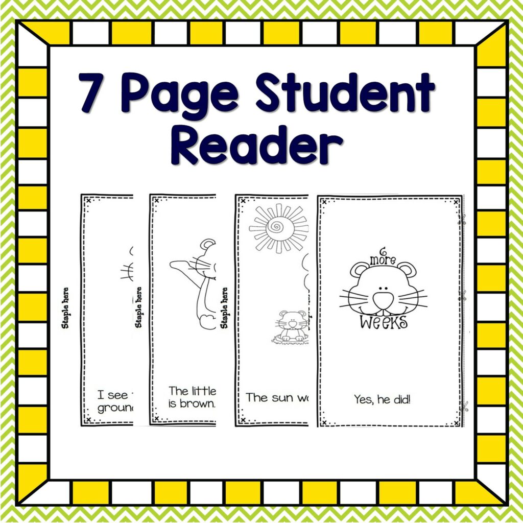 Groundhog Day Sight Word Activities & Worksheets | Kindergarten | Made ...