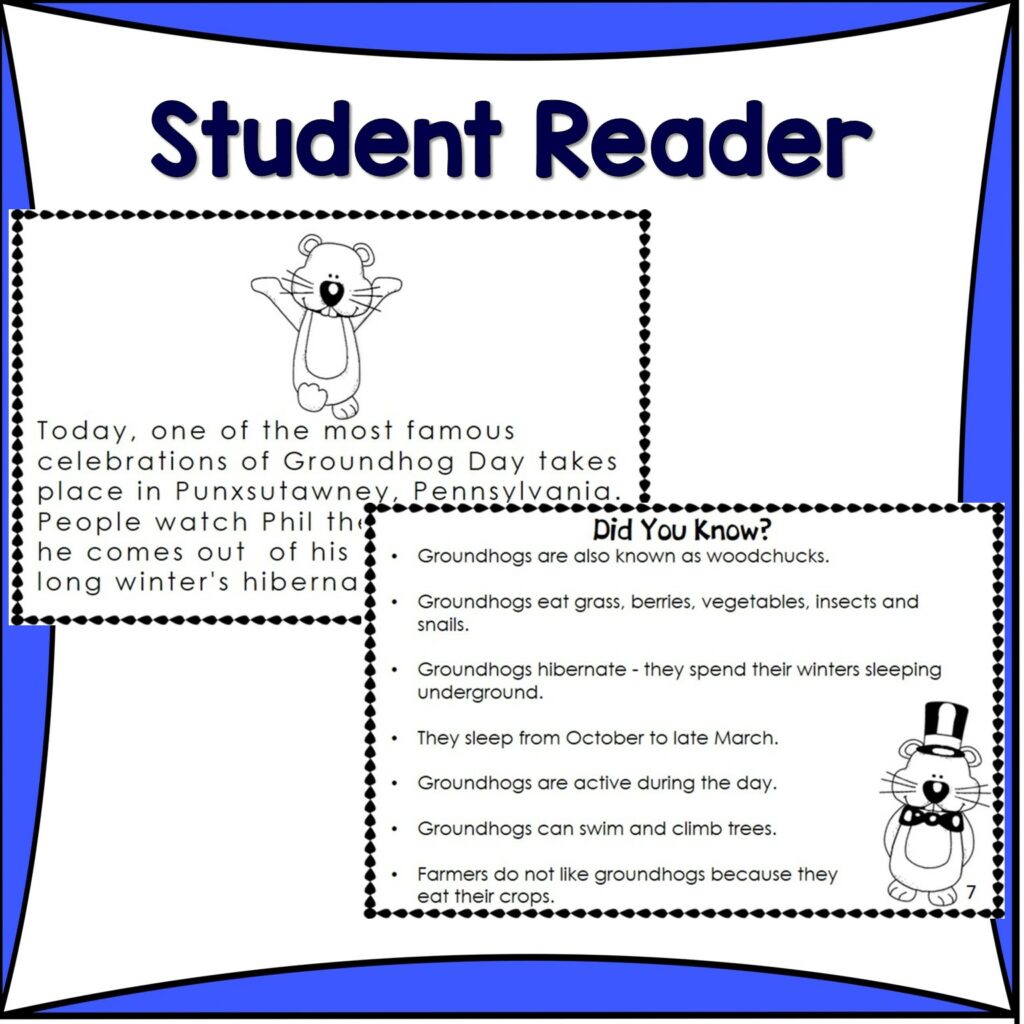 Groundhog Day Activities & Worksheets for Reading and Math | Grades 1 ...