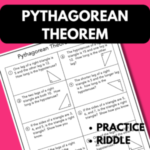 Geometry Pythagorean Theorem | Made By Teachers