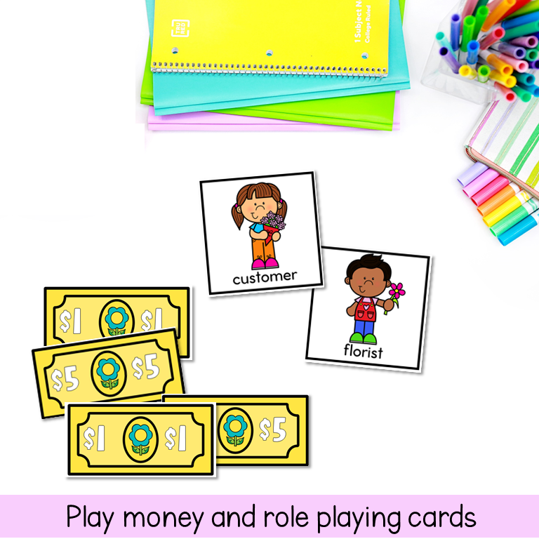 Flower Shop Dramatic Play for Preschool, Pre-K and Kindergarten | Made ...