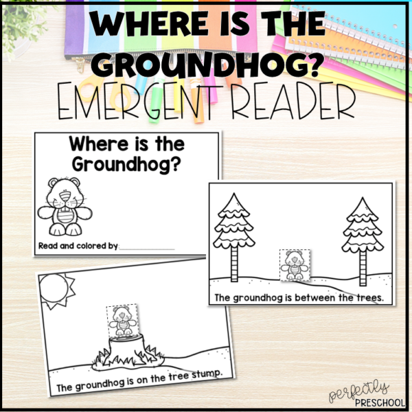 Groundhog Day Where is the Groundhog Positional Words Book for ...