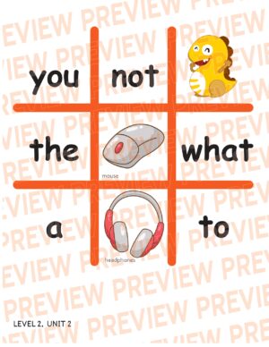 VIPKid Level 2 Interactive Sight Word Tic Tac Toe Reward Set | Made By ...