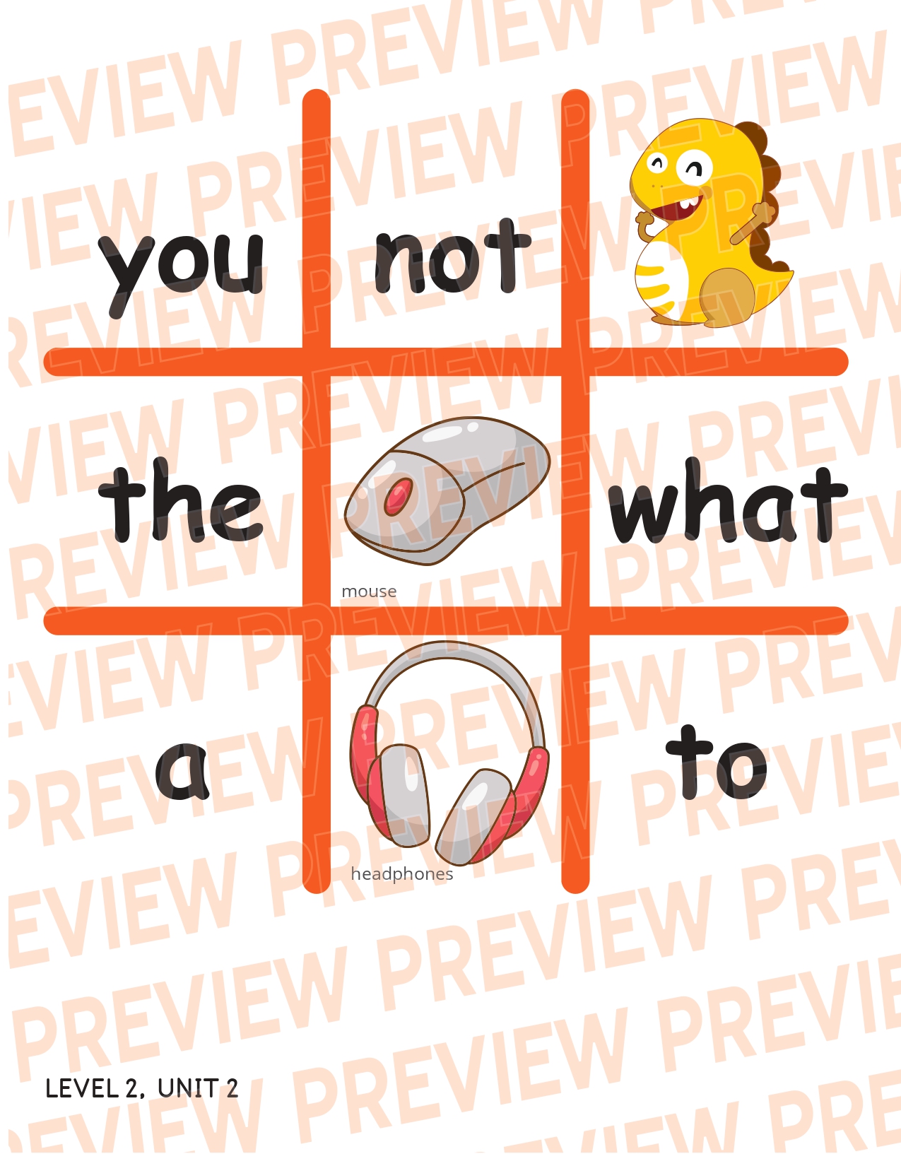 VIPKid Level 2 Interactive Sight Word Tic Tac Toe Reward Set | Made By ...