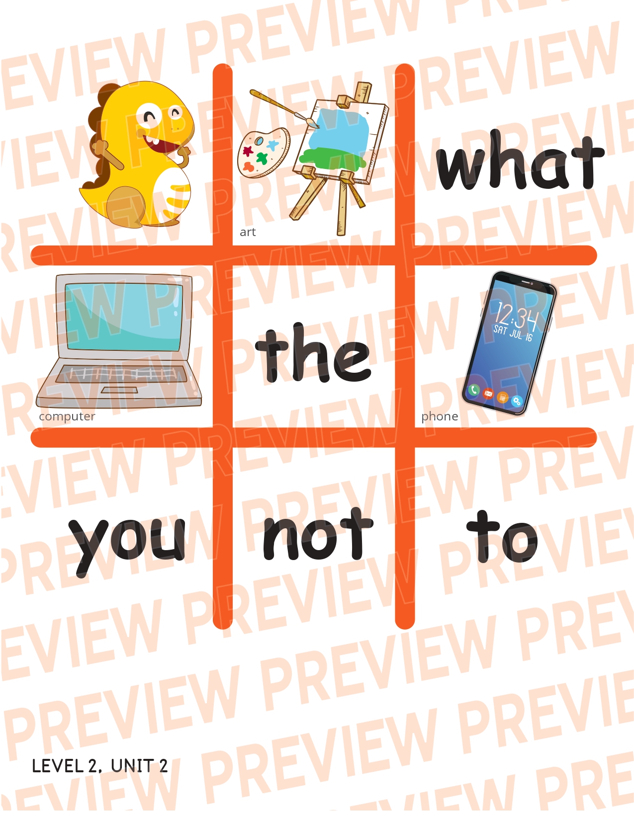 VIPKid Level 2 Interactive Sight Word Tic Tac Toe Reward Set | Made By ...