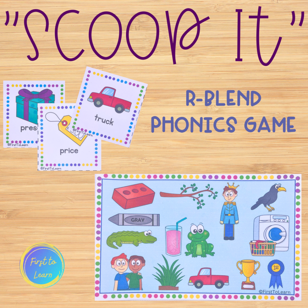 Phonics Game Consonant Blends Center Activity Bundle | Made By Teachers