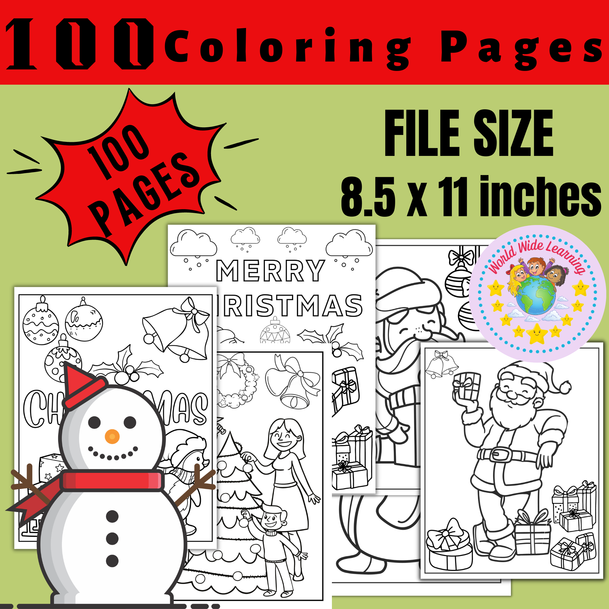 Holidays around the world | Christmas Coloring Pages | February ...