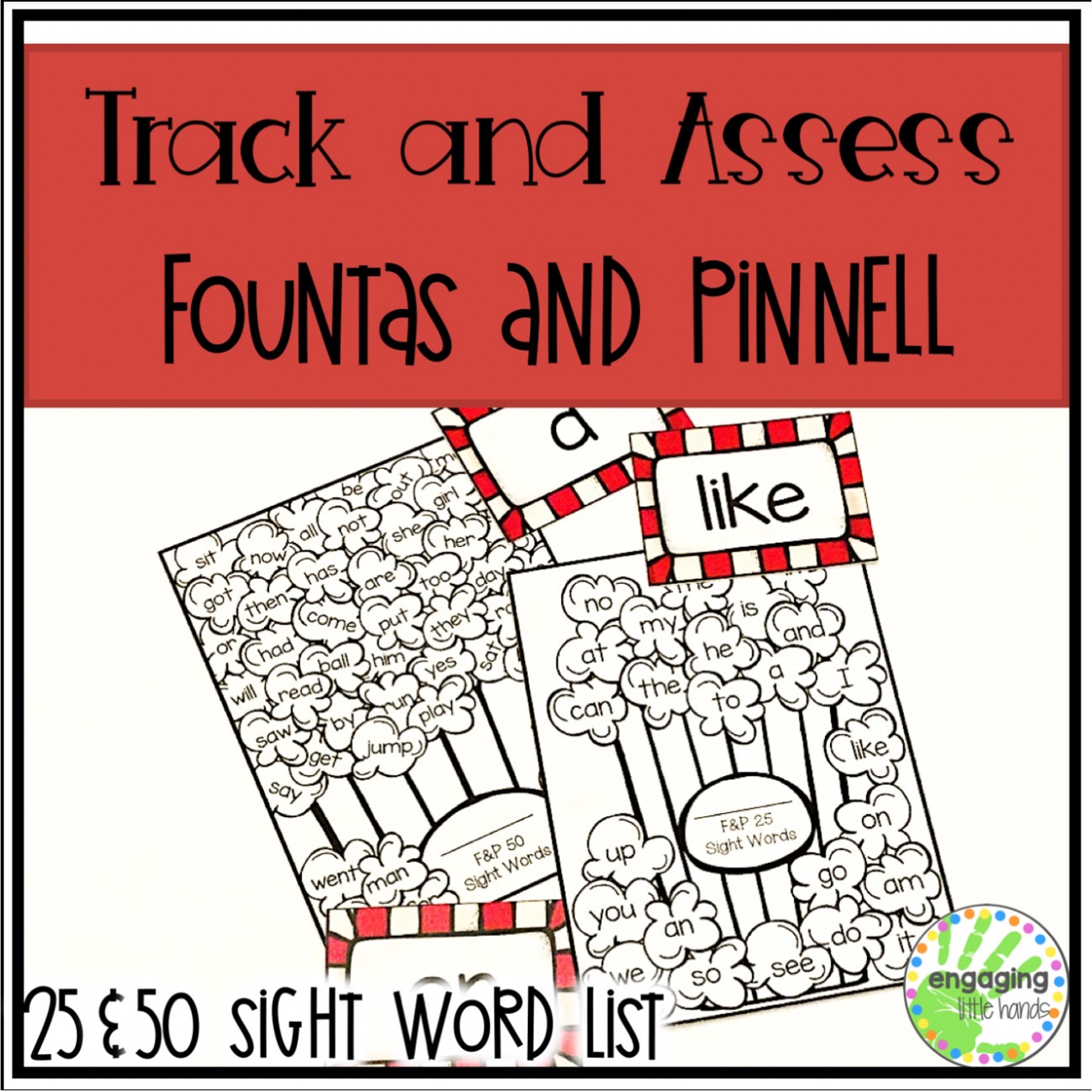 Track and Assess 25 & 50 Sight Words | Made By Teachers