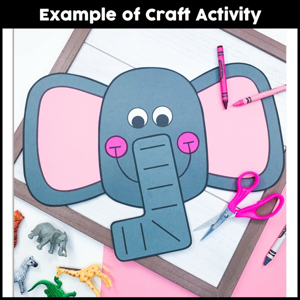 Elephant Craft | Zoo Animal Craft | Zoo Animal Activities | Jungle ...