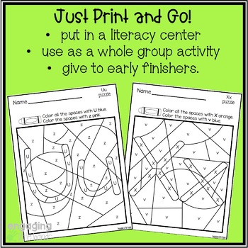 Alphabet Search and Color | Made By Teachers