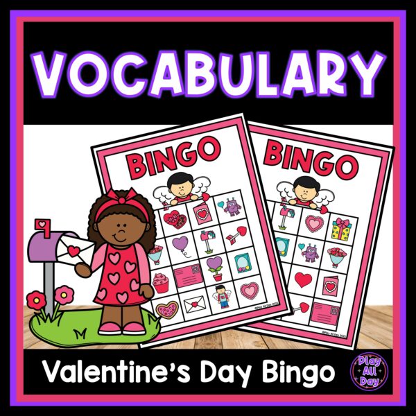Valentine’s Day Bingo Games with Digital Calling Cards | Made By Teachers