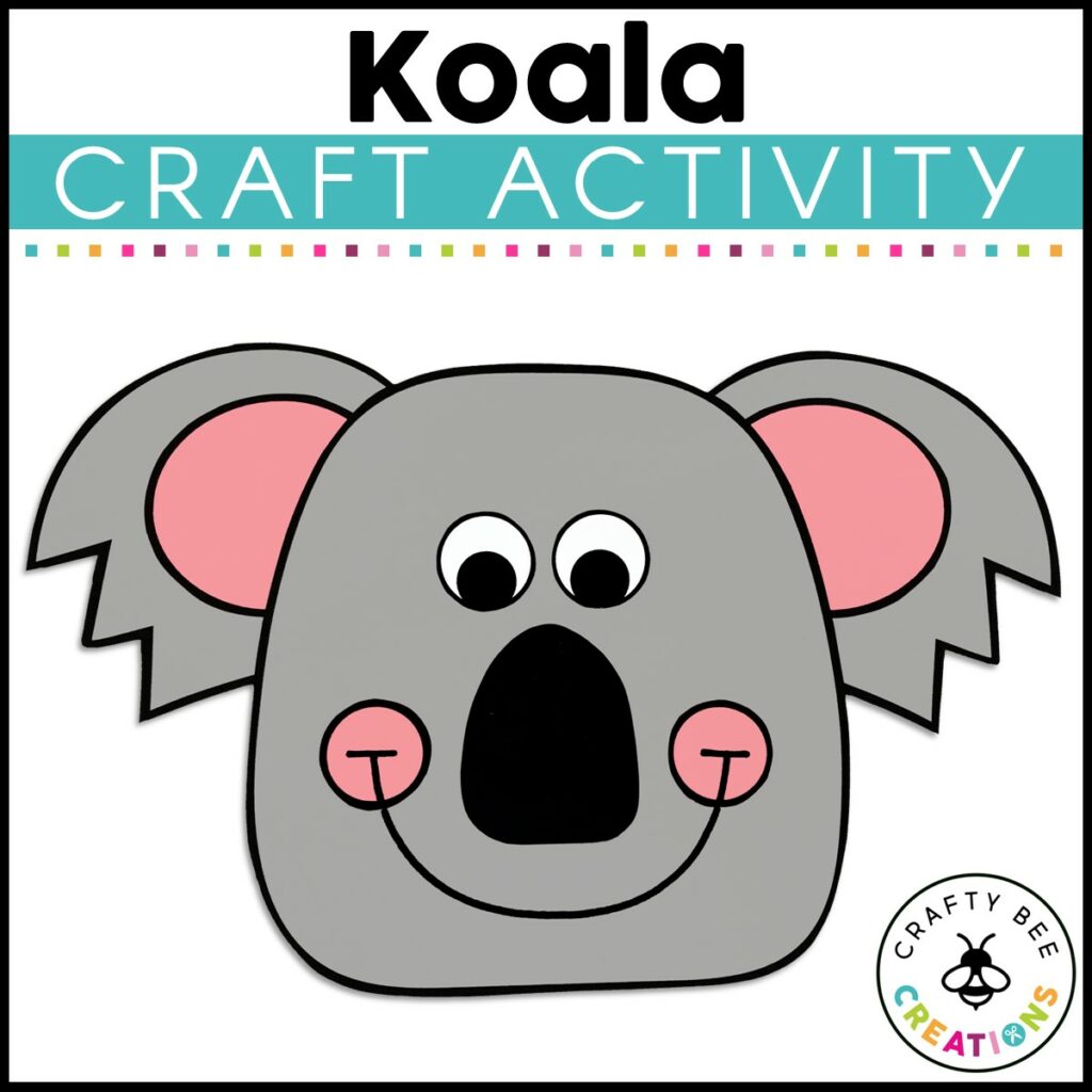 Koala Craft | Zoo Animal Craft | Zoo Animal Activities | Australian ...