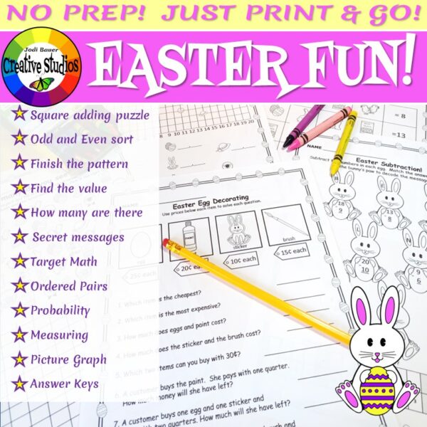 Holiday Math Activity Sheets BUNDLE! | Made By Teachers