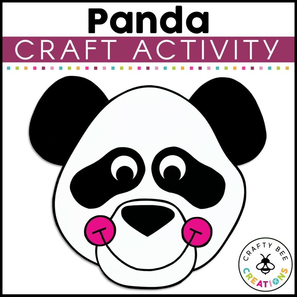 Panda Craft | Zoo Animal Craft | Zoo Animal Activities | Rainforest ...