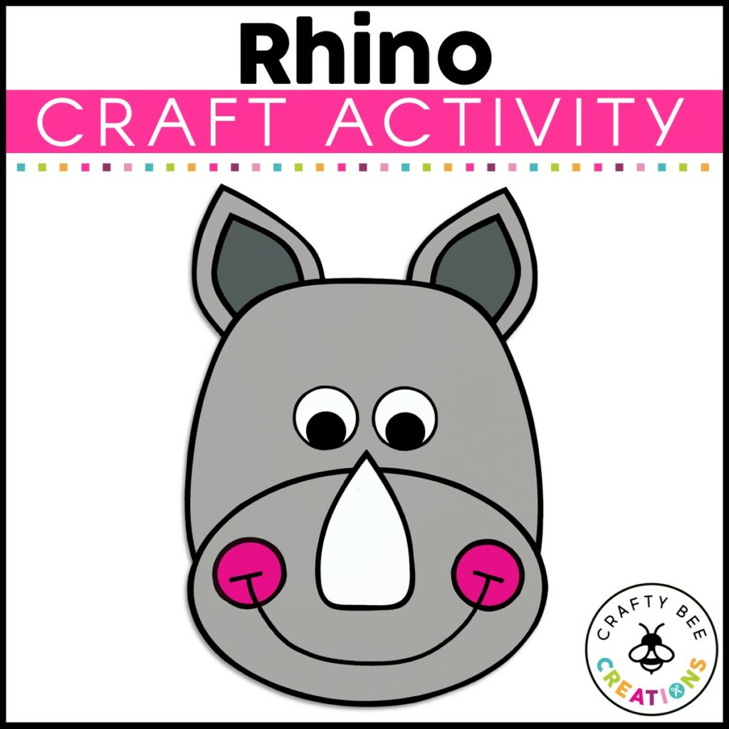 Rhino Craft Zoo Animal Craft Zoo Animal Activities Jungle Animal rhino-craft-zoo-animal-craft-zoo-animal-activities-jungle-animal