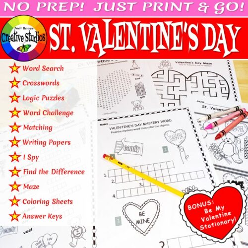 Holiday ELA Activity Sheets BUNDLE! | Made By Teachers