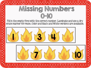 Fire Safety Math Centers | Made By Teachers