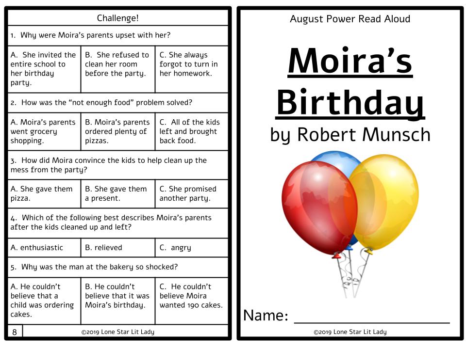 August Power Read-Alouds | Made By Teachers