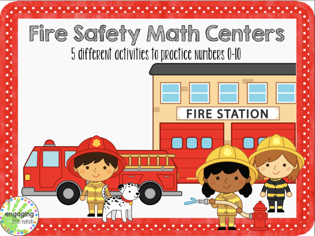 Fire Safety Math Centers | Made By Teachers