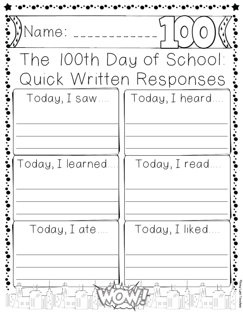 100th Day of School Superhero Themed {Second Grade} | Made By Teachers