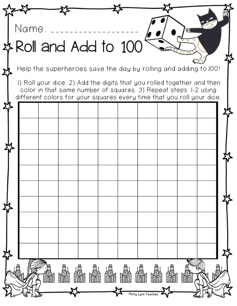 100th Day of School Superhero Themed {Second Grade} | Made By Teachers