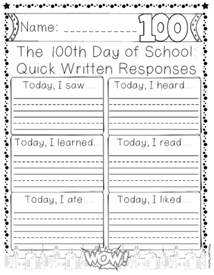 100th Day of School Superhero Themed {Kindergarten} | Made By Teachers