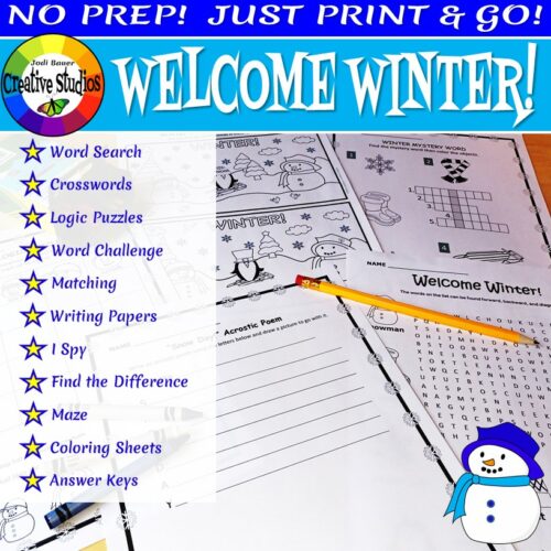 Seasonal ELA Activity Sheets BUNDLE! | Made By Teachers