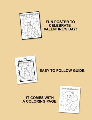 Valentine's Day Teddy Bear Collaboration Poster | Made By Teachers