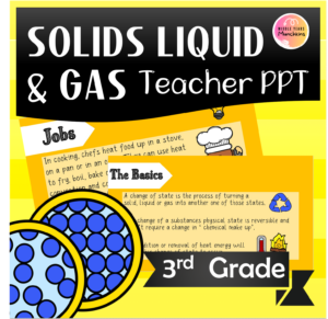 States of Matter: Solids, Liquids and Gas Information PowerPoint | Made ...