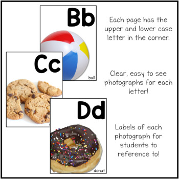 Alphabet Posters with Real Photos | Made By Teachers