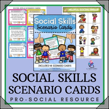 Social Skills Scenario Cards and Lesson | Made By Teachers