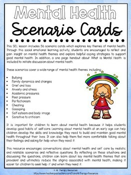 Mental Health & Coping Strategy Cards for Kids | Made By Teachers