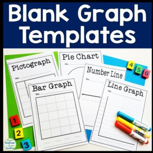Blank Graph Templates: Bar Graph, Pie Chart, Pictograph, Line Graph and ...