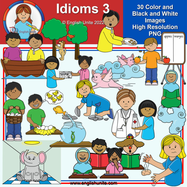 Clip Art - Idioms 3 | Made By Teachers