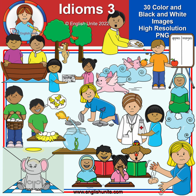 Clip Art - Idioms Bundle | Made By Teachers