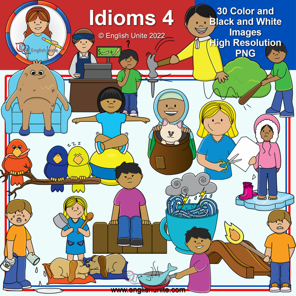 Clip Art - Idioms 4 | Made By Teachers