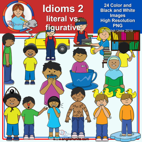 Clip Art - Idioms Literal vs. Figurative Bundle | Made By Teachers