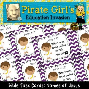 Bible Task Cards: Names of Jesus | Made By Teachers
