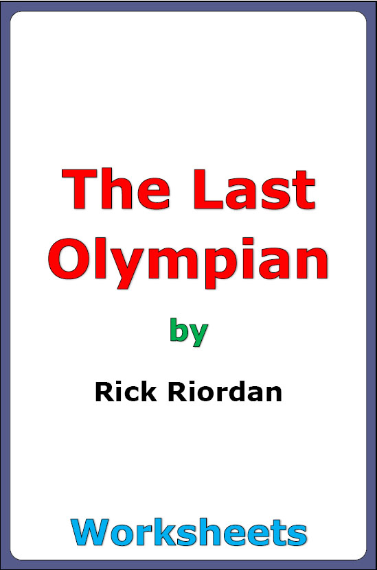 Rick Riordan "The Last Olympian" worksheets | Made By Teachers