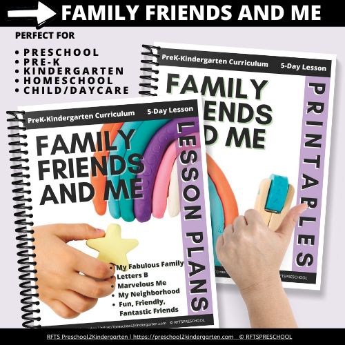 FAMILY FRIENDS & ME CURRICULUM | LESSONS AND PRINTABLES | MATH LITERACY ...