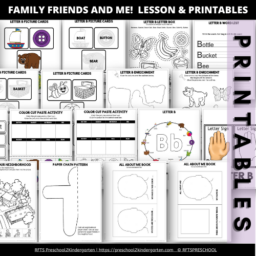 FAMILY FRIENDS & ME CURRICULUM | LESSONS AND PRINTABLES | MATH LITERACY ...