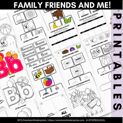 FAMILY FRIENDS & ME CURRICULUM | LESSONS AND PRINTABLES | MATH LITERACY ...