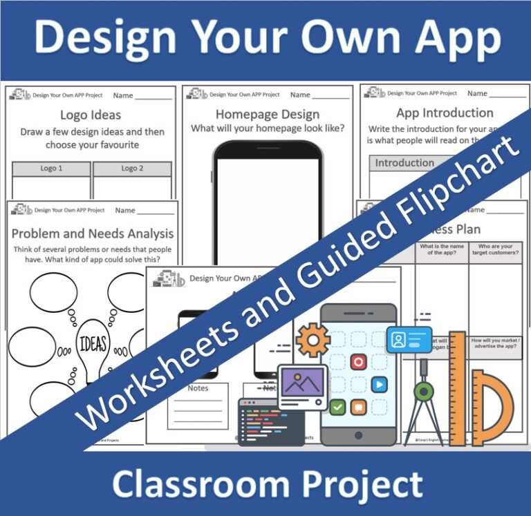 Design Your Own App Project | Made By Teachers