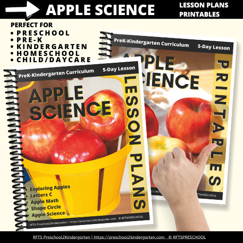 APPLE SCIENCE CURRICULUM | LESSONS AND PRINTABLES | MATH LITERACY CRAFT ...