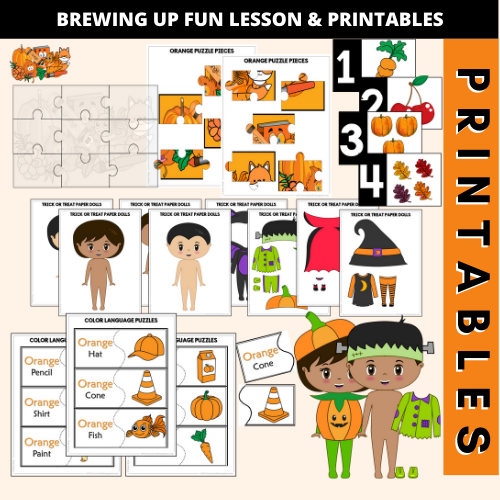 HALLOWEEN BREWING UP FUN CURRICULUM | LESSONS AND PRINTABLES | MATH ...