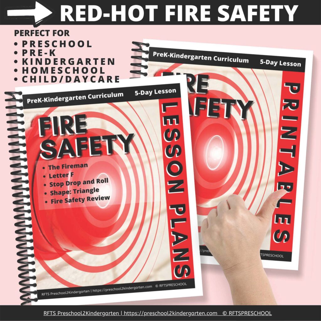 RED HOT FIRE SAFETY CURRICULUM | LESSONS AND PRINTABLES | MATH LITERACY ...