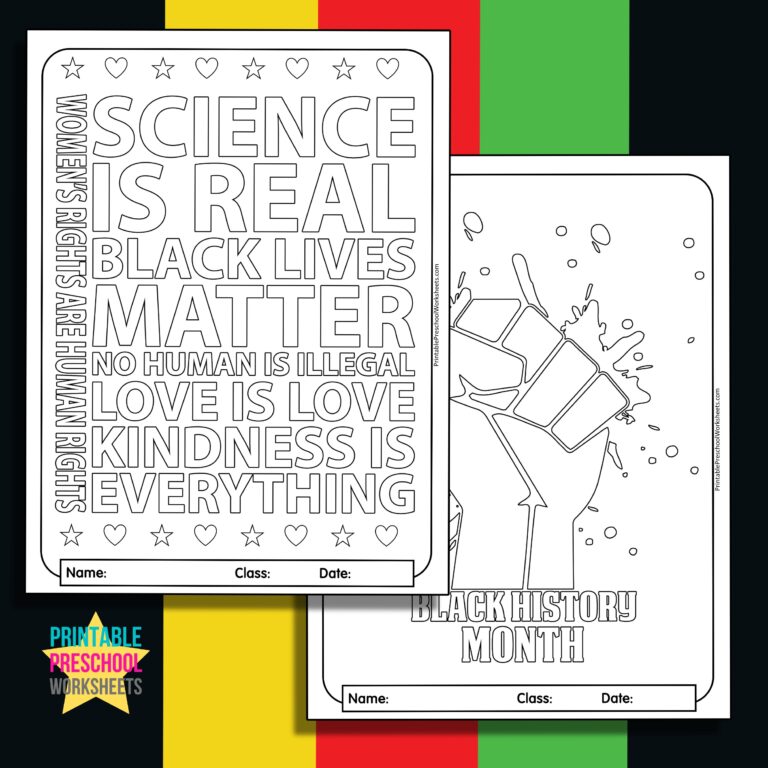 Black History Month Coloring Pages for All Grades | Made By Teachers