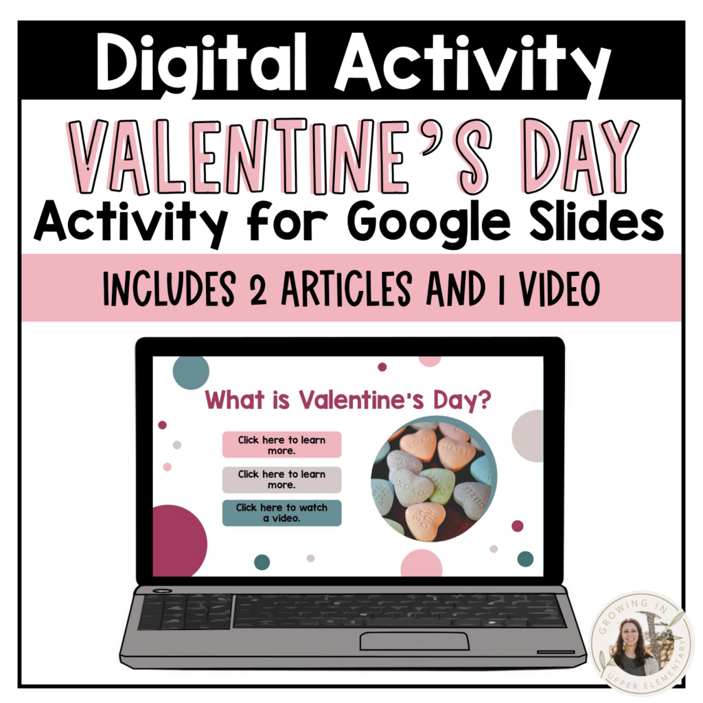All About Valentine's Day Digital Activity for Google Slides | Made By ...