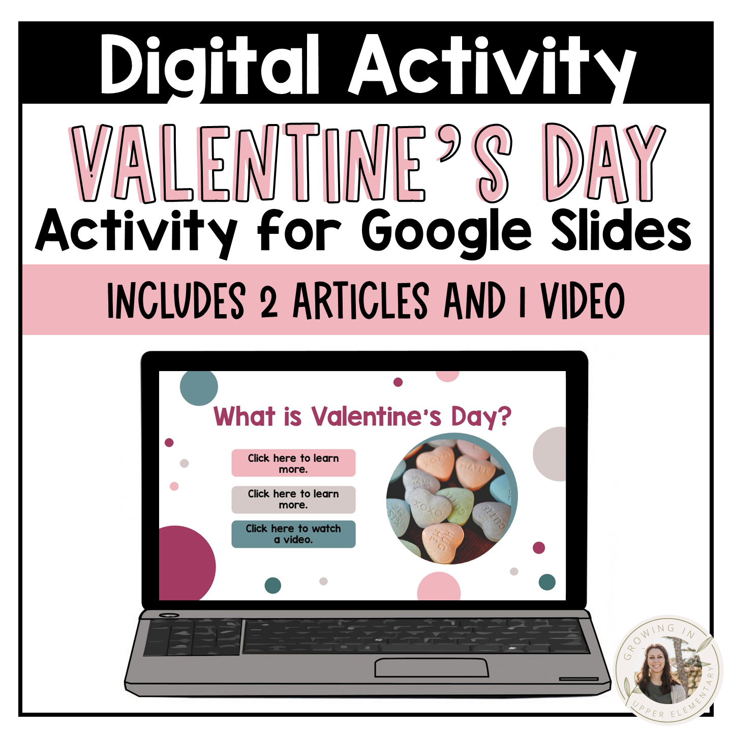 All About Valentine's Day Digital Activity for Google Slides | Made By ...